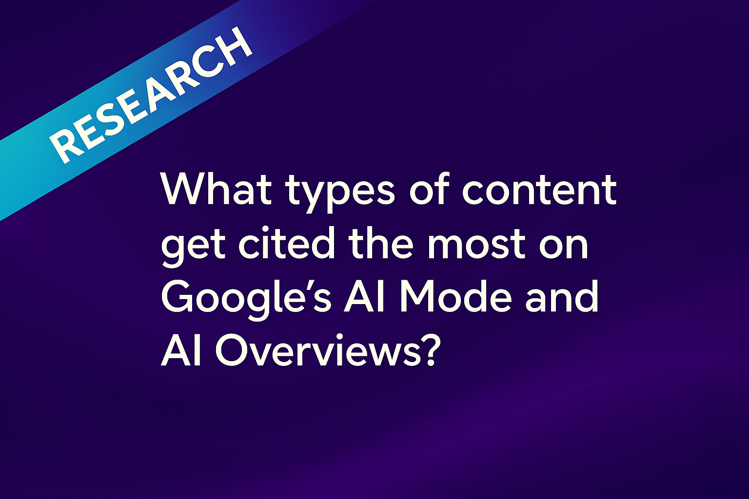 How to Get Cited on Google AI Mode (Spoiler: Don't Do What Google Says)